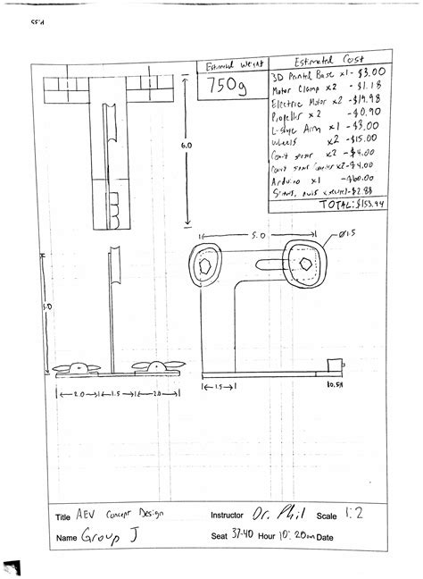 Evolution Of Aev Design Engineering 1182 Aev Project Team J