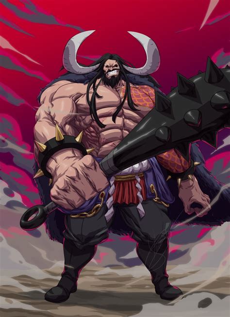 Kaidou One Piece Drawn By H Potemkin Danbooru