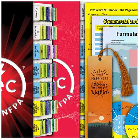 2020 Nec Electrical Code Book Tabs