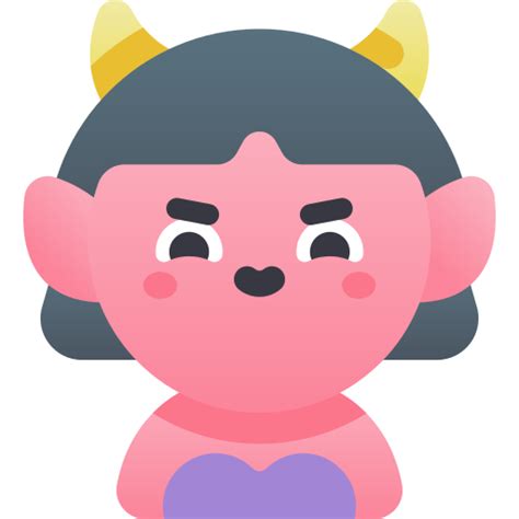 Devil Kawaii Star Gradient Icon