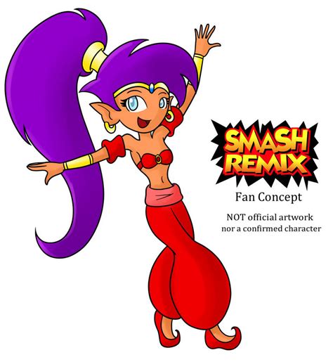 Shantae Ssb Smash Remix Style Concept By Paragon Yoshi On Deviantart
