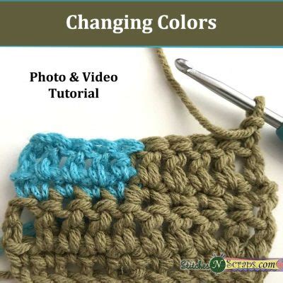 Tutorial Changing Colors Stitches N Scraps