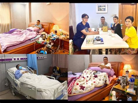 ဆေးရုံကဆင်းလာပြီး အိမ်မှာအနားယူနေတဲ့ စင်ရော်မောင်မောင်ကို သတင်းသွားမေးခဲ့တဲ့ ပိုင်ဖ