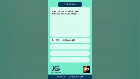 Css Quiz 2024 Jg It Solution Css Quiz Jgitsolution 2024 Youtube