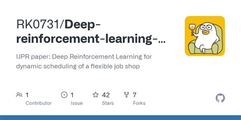 Github Rk0731deep Reinforcement Learning For Dynamic Scheduling Of A
