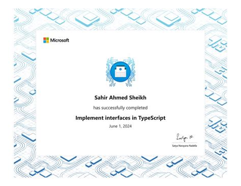 sahir ahmed sheikh on linkedin microsoftlearn typescript continuouslearning