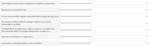 Solved Please Complete The Match Between The Key Word And
