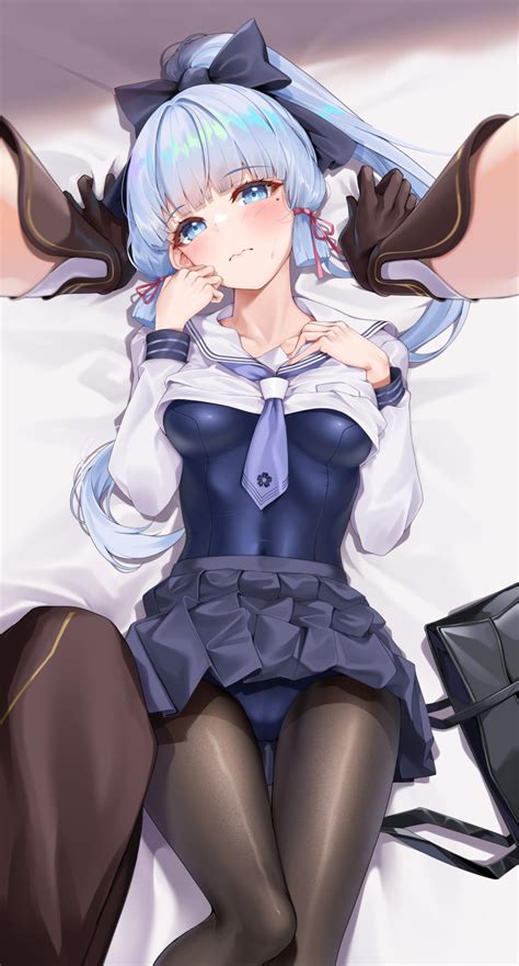 Aether Kamisato Ayaka And Kamisato Ayaka Genshin Impact Drawn By Matrix Danbooru