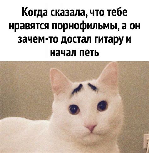 ﻿Когда сказала что тебе нравятся порнофильмы а он зачем то достал гитару и начал петь