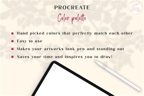 Easter Procreate Palette Spring Color Swatches For Procreate App By Olya Haifisch Thehungryjpeg