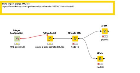 Xml Large Dataset Import Knime Community Hub
