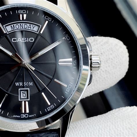 Casio Mtp 1381l 1a DÂy Da Nam ChÍnh HÃng Hd Watch Store