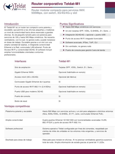 Teldat M1 Pdf Punto De Acceso Inalámbrico Ieee 802 11