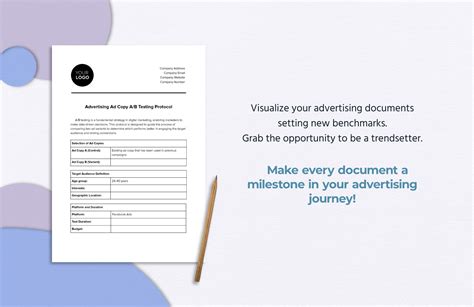 Advertising Ad Copy A B Testing Protocol Template In PDF Word Google Docs Download