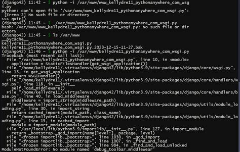 How To Install Django Debug Toolbar On Pythonanywhere Stack Overflow