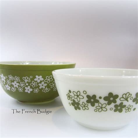 Pyrex Daisy Pattern Etsy