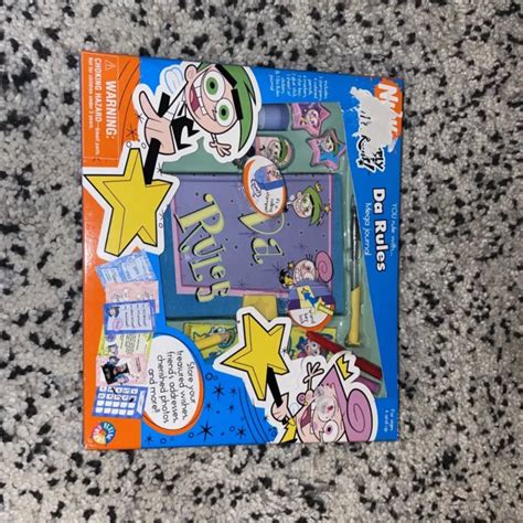 Vintage Fairly Oddparents Timmy Cosmo Wanda Mega Da Rules Journal Rare Picclick Uk
