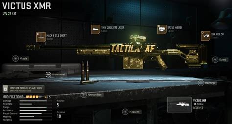 Cod Mw 2 Victus Xmr Sniper Best Loadout Attachments Fps Index