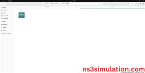 Copy The Tcp Variants Comparison Cc File To Scratch Folder Ns3 Projects
