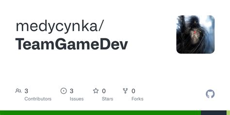 Github Medycynka Teamgamedev