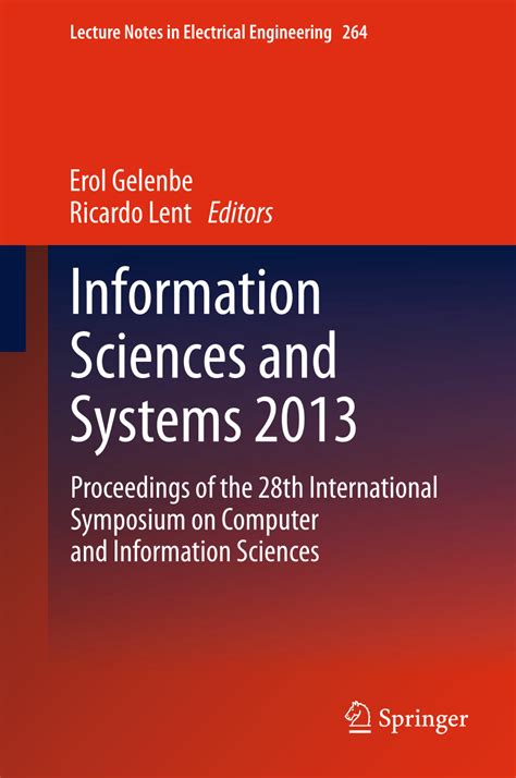 Pdf Information Sciences And Systems 2013 Proceedings Of The 28th International Symposium On