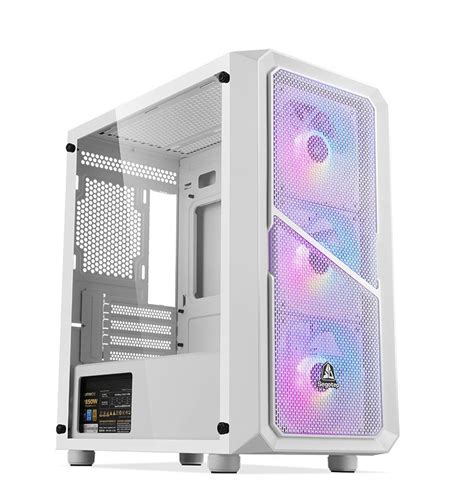 Transparent Side Panel Matx Itx Mini White Gaming Computer Case White PC Case And White Panel