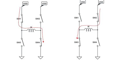 H Bridge Dc Motor Control Using Complementary Pwm Shoot Through And