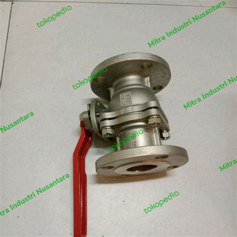 Jual Ball Valve Stainless Ss304 Flange Ansi 150 12 Inchi Dn 15 Cf8