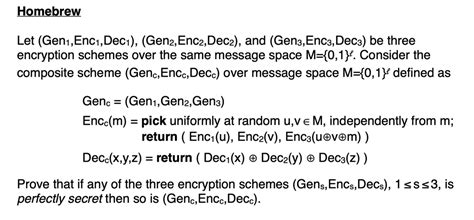 Solved Text Homebrew Let Gen1 Enc Dec Gen2 Enc2 Dec2 And