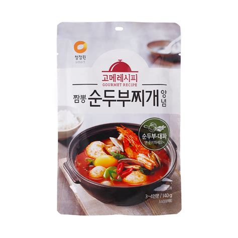 청정원 고메레시피 짬뽕순두부찌개양념 메가마트몰