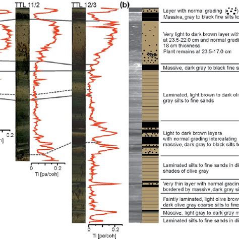 Correlation And Core Description A Core Correlation Of Sediment Download Scientific Diagram
