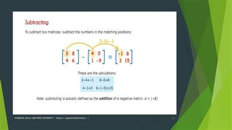 Basics Of Matrices With Application In Engineering Pptx Physics