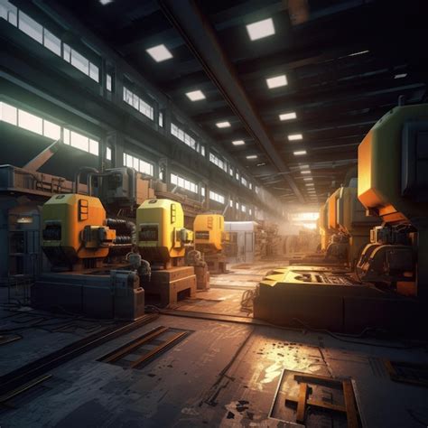 Premium Ai Image The Cnc Machine Of The Future