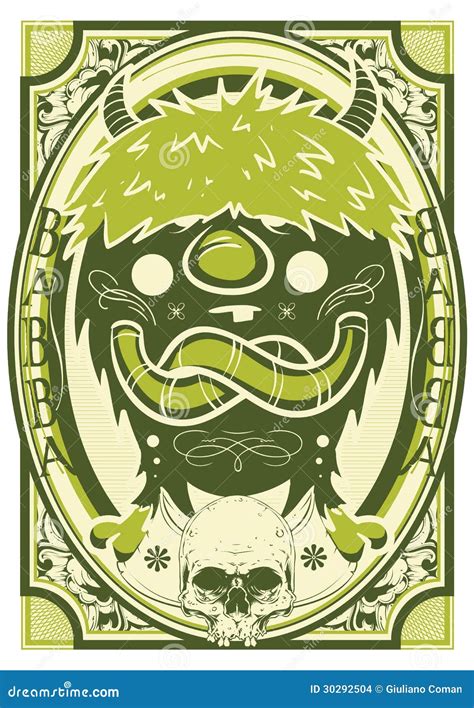 Babba Stock Vector Illustration Of Design Ogre Flourish 30292504