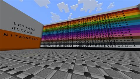 Minecraft Block Letters 2080x1170