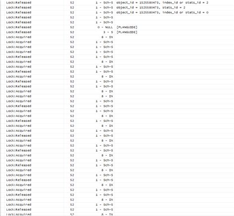 Lock Escalation Microsoft Qanda