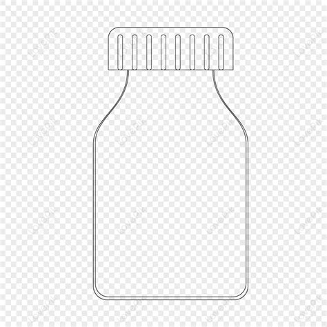 벡터 선 그리기 항아리 단순한 Png 일러스트 무료 다운로드 Lovepik