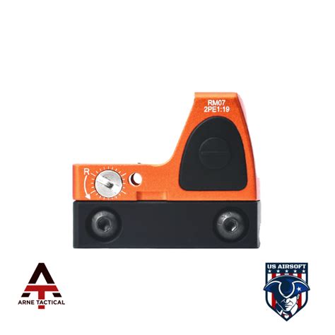 Rmr Red Dot Adjustable Led Orange Us Airsoft Inc Rmr Red Dot Adjustable Led Orange Us Airsoft Inc