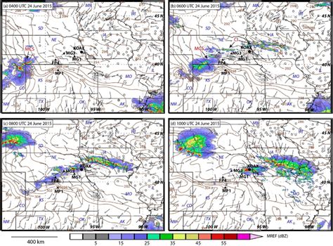 nexrad wsr 88d radar mosaic of maximum reflectivity in a vertical download scientific diagram