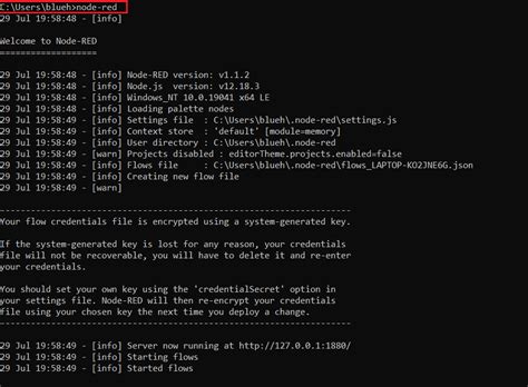 NODE RED WINDOWS INSTALLATION GUIDE NCD Io