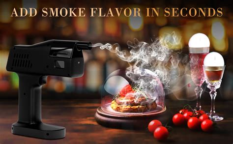Professional Electric Cocktail Smoke Gun 2 In 1 Drink