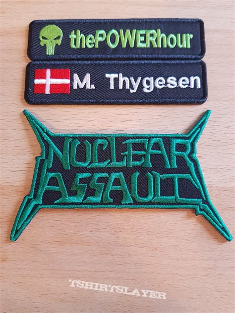 Nuclear Assault - Logo Embroidered | TShirtSlayer TShirt and ...