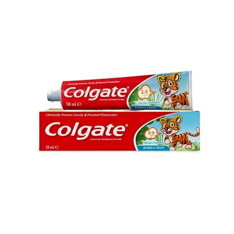 Colgate Toothpaste Bubble Fruit 2 5 Years 50 Ml — Martking