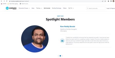 Ram Reddy Bonala On Linkedin Copado Community Copadocommunity Devops Salesforce