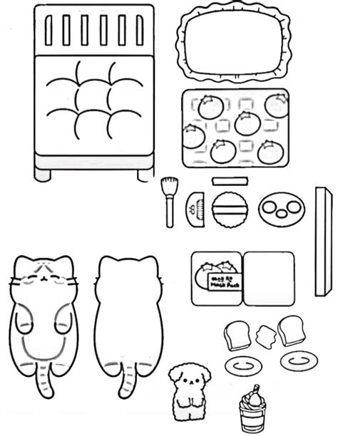🎀Домик для кота раскраски🎀 Paper Doll Printable Templates Free Printable Paper Dolls Paper Dolls