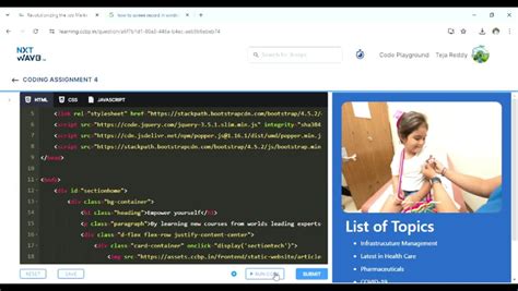 Teja Reddy M On Linkedin Day1 30days 30dayschallengeof Ccbp Nxtwave Webdevelopement Html