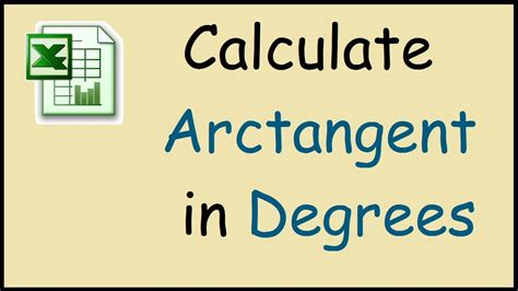 How To Calculate Arctan In Excel Calendar Printable Templates