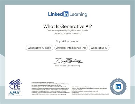 Generativeai Artificialintelligence Continuouslearning Ai Machinelearning Linkedinlearning