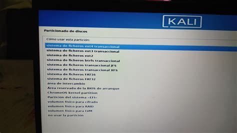 Using Existing Partition For Kali Linux Rkali4noobs