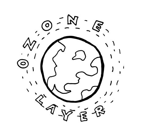 Ozone Layer Black White Clipart Panda Free Clipart Images